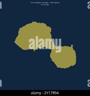 Isla de Ometepe in the Lake Nicaragua - belonging to Nicaragua ...