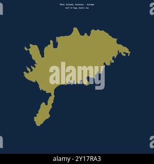 Osel Island in the Baltic Sea - belonging to Estonia. Described ...