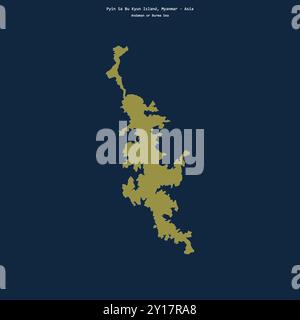 Pyin Sa Bu Kyun Island in the Andaman or Burma Sea - belonging to ...