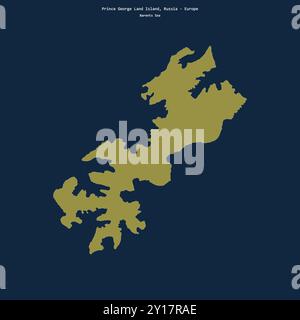 Prince George Land Island in the Barents Sea, belonging to Russia ...