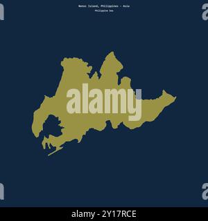 Nonoc Island in the Philippine Sea, belonging to Philippines, isolated ...