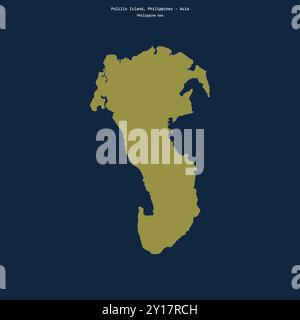 Polillo Island in the Philippine Sea - belonging to Philippines ...
