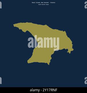 Raoul Island in the South Pacific Ocean, belonging to New Zealand ...