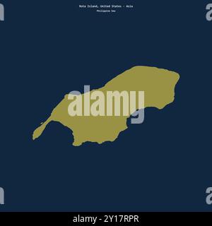 Rota Island in the Philippine Sea - belonging to United States ...