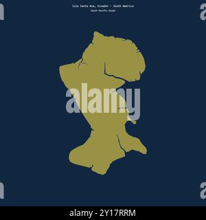 Isla Santa Ana in the South Pacific Ocean - belonging to Ecuador ...