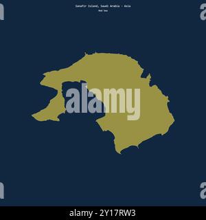 Sanafir Island in the Red Sea - belonging to Saudi Arabia. Described ...