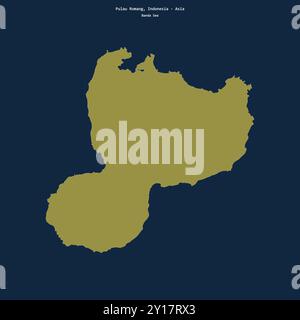 Pulau Romang in the Banda Sea - belonging to Indonesia. Described ...