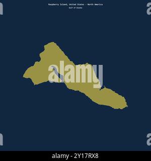 Raspberry Island in the Gulf of Alaska - belonging to United States ...