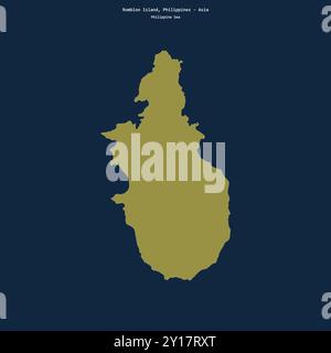 Romblon Island in the Philippine Sea - belonging to Philippines ...
