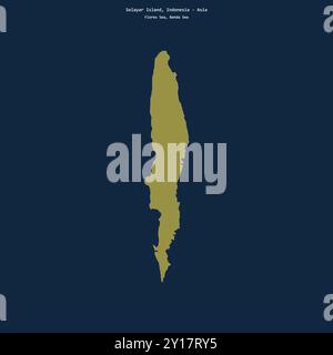 Selayar Island in the Banda Sea - belonging to Indonesia. Described ...