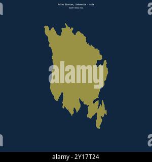 Pulau Siantan in the South China Sea - belonging to Indonesia ...