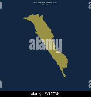 Pulau Tanah Masa in the Indian Ocean, belonging to Indonesia, described ...