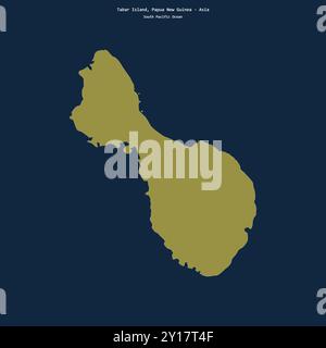 Tabar Island in the South Pacific Ocean - belonging to Papua New Guinea ...