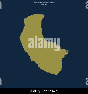 Tanna Island in the Coral Sea, belonging to Vanuatu, described and ...