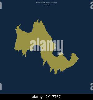 Tilos Island in the Aegean Sea - belonging to Greece. Described ...