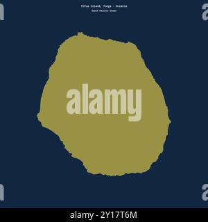 Tofua Island in the South Pacific Ocean - belonging to Tonga. Described ...