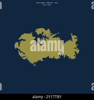 Pulau Togean in the Gulf of Tomini - belonging to Indonesia. Described ...