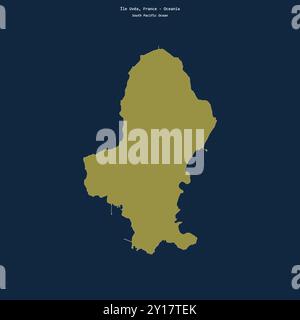 Ile Uvea in the South Pacific Ocean - belonging to France. Described ...