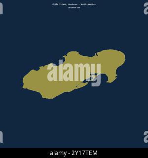 Utila Island in the Caribbean Sea - belonging to Honduras. Described ...