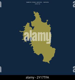 Vanderlin Island in the Arafura Sea, belonging to Australia, described ...