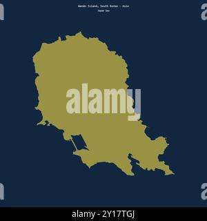 Wando Island in the Japan Sea - belonging to South Korea. Described ...