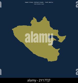 Keppel Island in the South Atlantic Ocean, belonging to Falkland Islands, described and ...