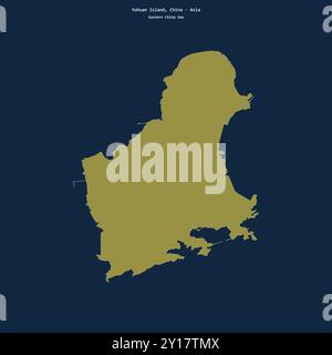 Yuhuan Island in the Eastern China Sea - belonging to China. Described ...