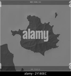 Ambil Island in the Philippine Sea, belonging to Philippines, isolated ...