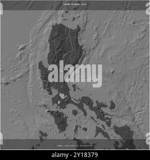 Luzon Island in the Philippine Sea, belonging to Philippines, isolated ...