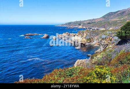 Garrapata State Park in California. Oceans, beaches and waves Stock ...