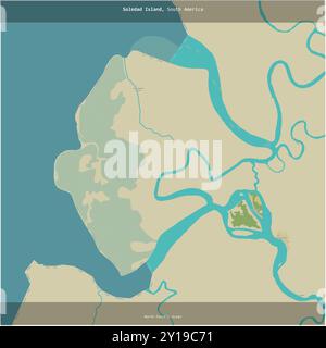 Outline, map of Colombia Stock Photo - Alamy