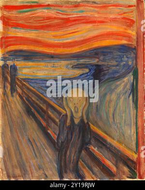 The Scream. Edvard Munch. 1893 Stock Photo - Alamy
