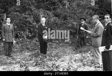 The execution of Marshall Ion Antonescu, former dictator of Romania ...
