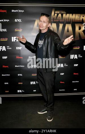 Roman Geike (Romano) at the Metal Hammer Awards 2024 in the Uber Eats ...