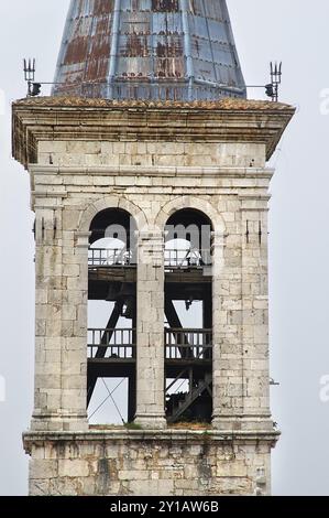 Historic buildings of Spoleto, Perugia province, Umbria, Italy Stock ...