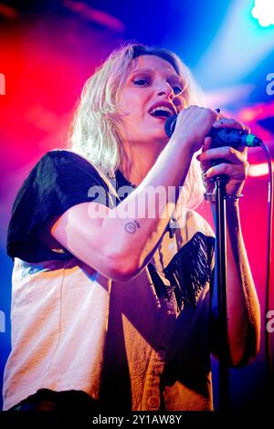 Linkin Park Singer Emily Armstrong during the UEFA Champions League ...