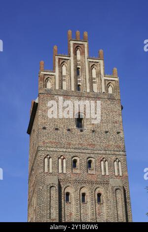 Stone gate in Anklam Stock Photo - Alamy