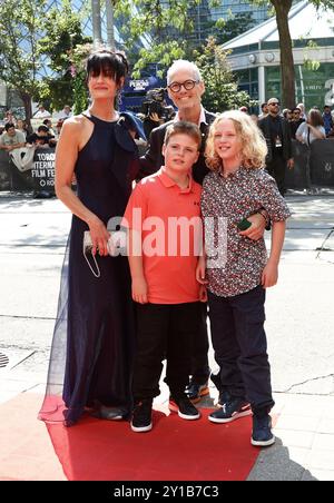 On. 05th Sep, 2024. Johnny Fay of The Tragically Hip, Family at ...
