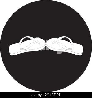 sandals icon vector illustration symbol design Stock Vector Image & Art ...