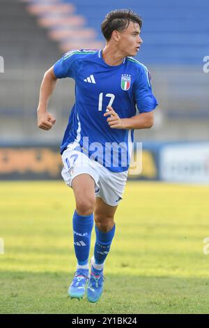 Niccolo Pisilli (Italy) in action during UEFA EURO 2027 Qualifying ...