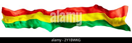3D representation, waving Bolivian flag of Bolivia Stock Photo - Alamy