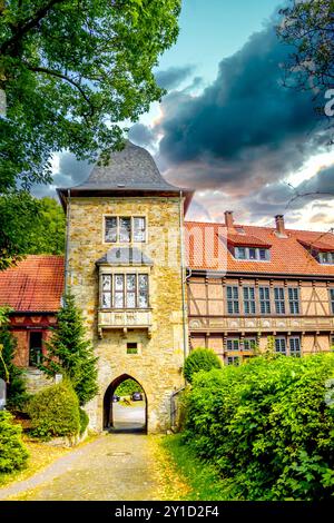 Germany, Lower Saxony, Rinteln, experience world stone character ...