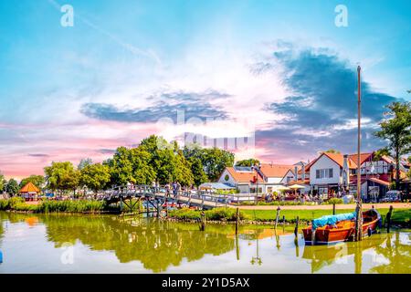 sunset at Lake Steinhuder Meer, Germany, Lower Saxony Stock Photo - Alamy