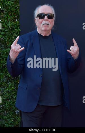 John Carpenter mit Ehefrau Sandy King bei der Eröffnung der Halloween ...