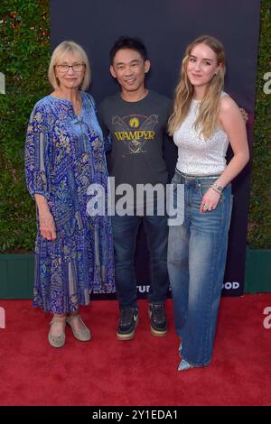 Kathy Baker, James Wan und Emilie Bierre bei der Eröffnung der ...