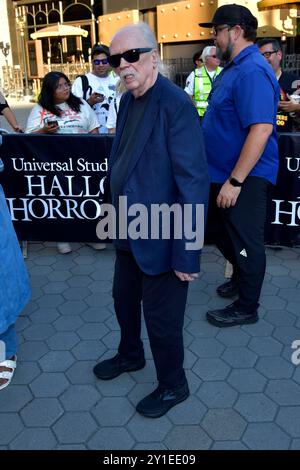 John Carpenter bei der Eröffnung der Halloween Horror Nights in den ...