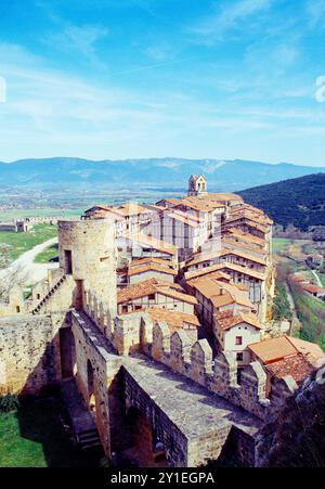 View from Village of Frias; Burgos; Spain Stock Photo - Alamy