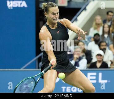 Flushing, Queens, NY, USA. 5th Sep, 2019. Elina Svitolina (UKR) loses ...