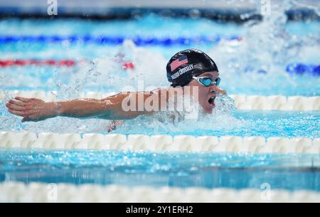 USA's Christie Raleigh Crossley on the way to winning gold in the Women ...
