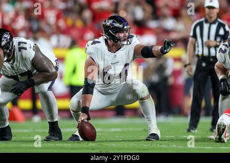 Baltimore Ravens center Tyler Linderbaum speaks to media after practice ...